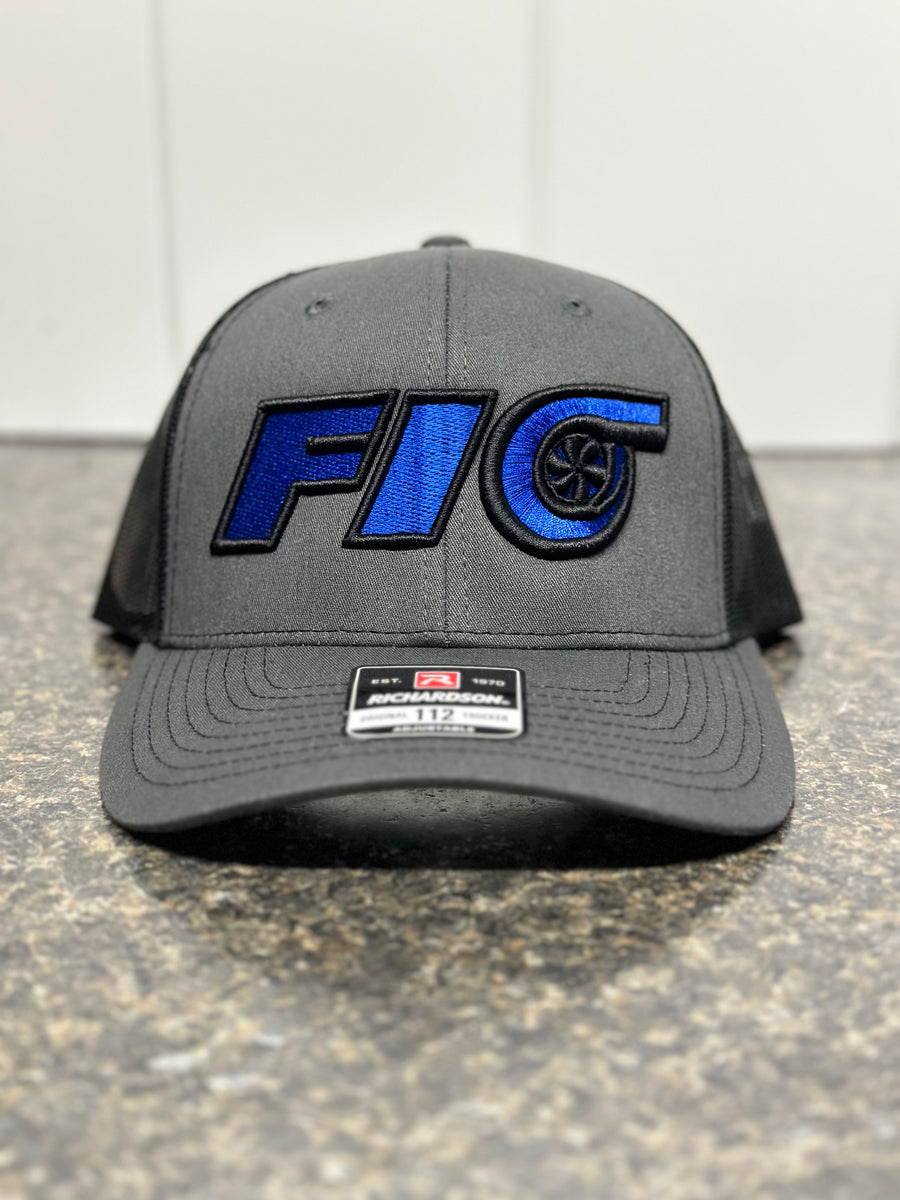 Gray Fio Hat (Blue) – justinfio